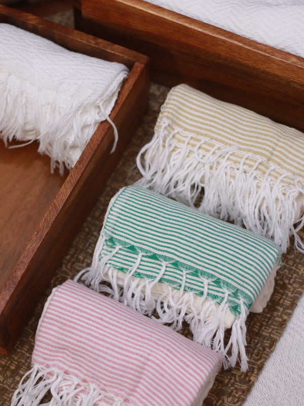 Luid Lokal Inabel Beach Towel Wasig Pool Handweaved Ilocos Poly Cotton