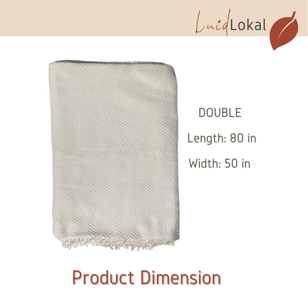 Luid Lokal Inabel Blanket Trambia Wasig Double Mat Table Cloth Loom-we